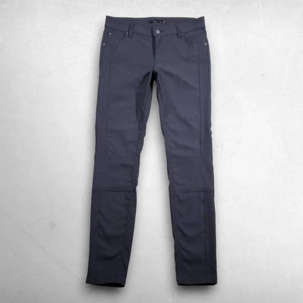 Prana | Pants & Jumpsuits | Prana Jenna Moto Pants Women 8 Gray Stretch ...